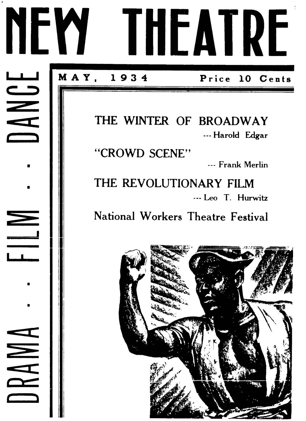 The New Theatre. Vol. 1 No. 6. May, 1934. – Revolution's Newsstand