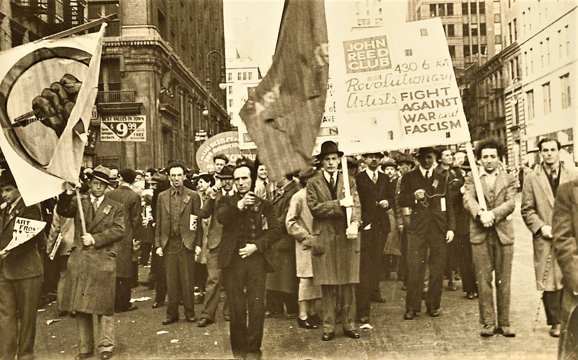 ‘The John Reed Clubs Meet’ by Orrick Johns from The New Masses. Vol. 13 ...