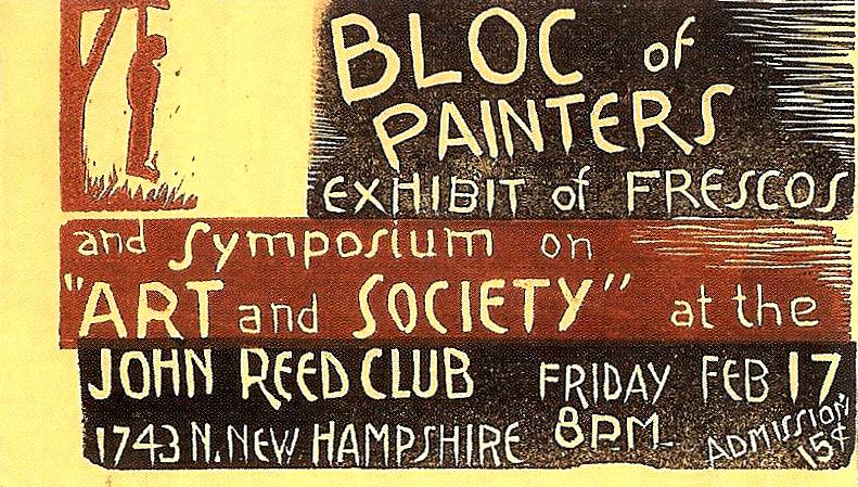 ‘Draft Manifesto of the John Reed Clubs’ from the New Masses. Vol. 7 No ...