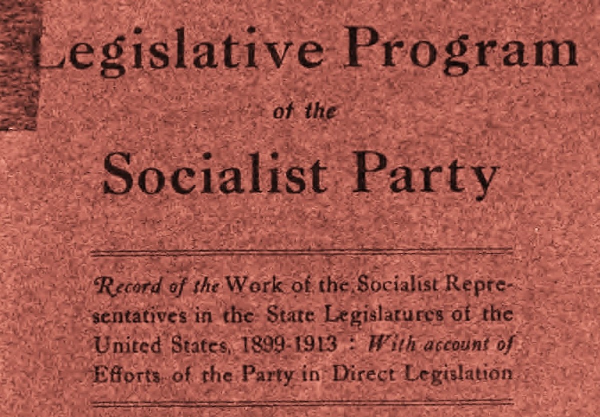 Legislative Program of the Socialist Party by Ethelwyn Mills. Published ...