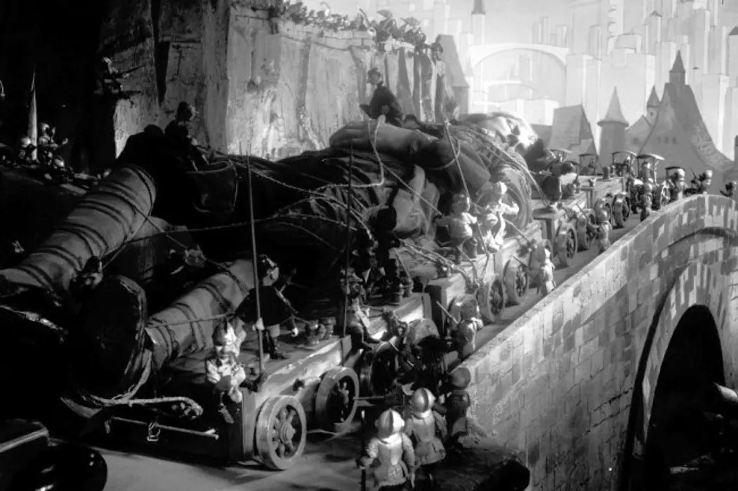 ‘The New Gulliver’ by Louis Bunin from New Theatre. Vol. 2 No. 12 ...