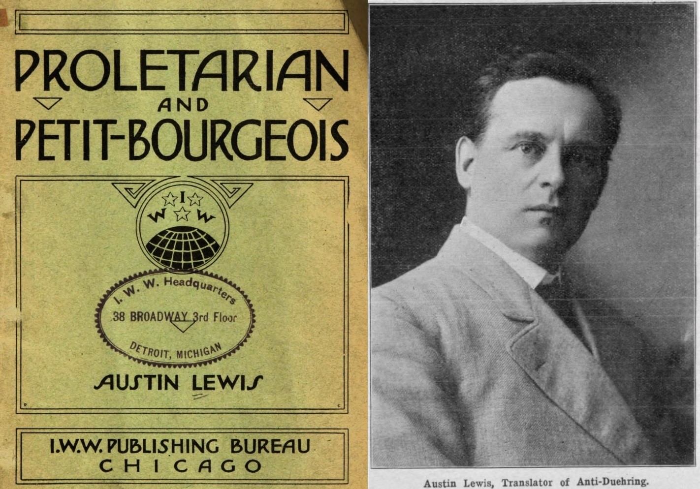 ‘Proletarian and Petit-Bourgeois’ by Austin Lewis. Industrial Workers ...