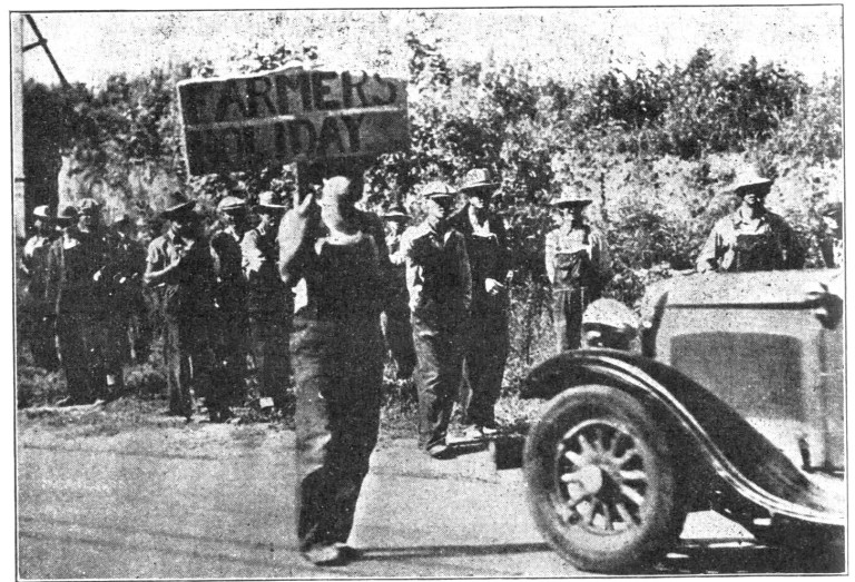 ‘The Farm Strike’ by Arnold Sather from Labor Age. Vol. 21 No. 9 ...